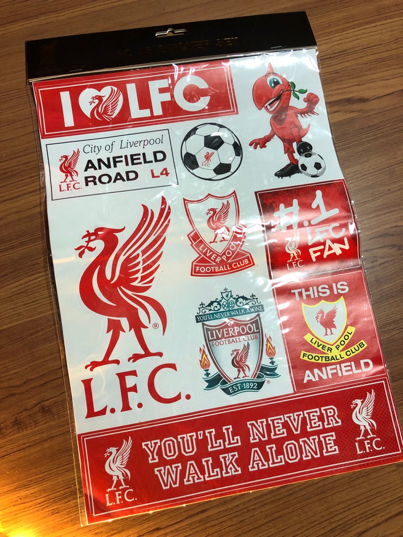 Liverpool FC A3 Sticker Set, Hobbies & Toys, Collectibles & Memorabilia ...