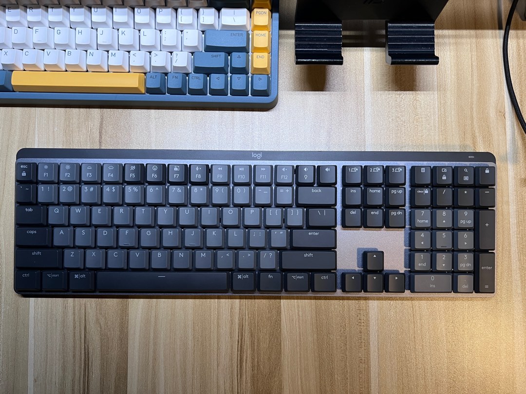 Logitech Mx Mechanical Wireless Keyboard Tactile Quiet, Computers ...