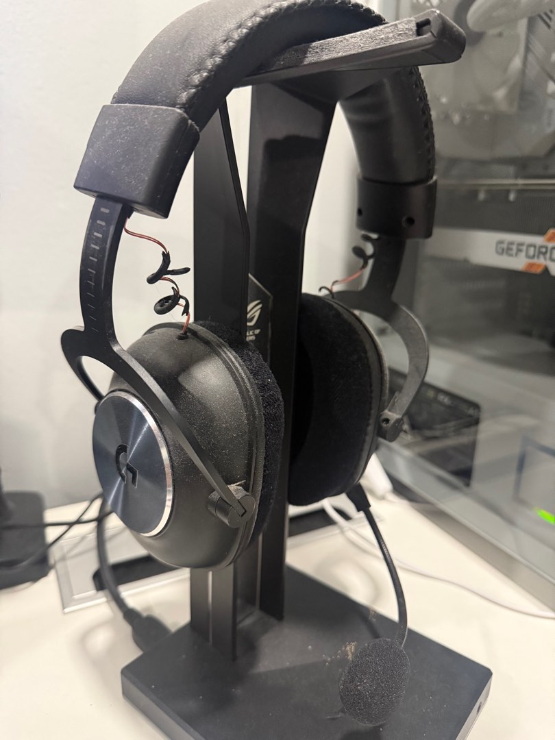 Logitech Pro X headset with blue voice, Audio, Headphones & Headsets on ...