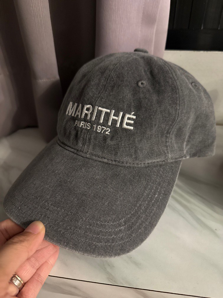 Marithe Denim cap, Men's Fashion, Watches & Accessories, Caps & Hats on ...