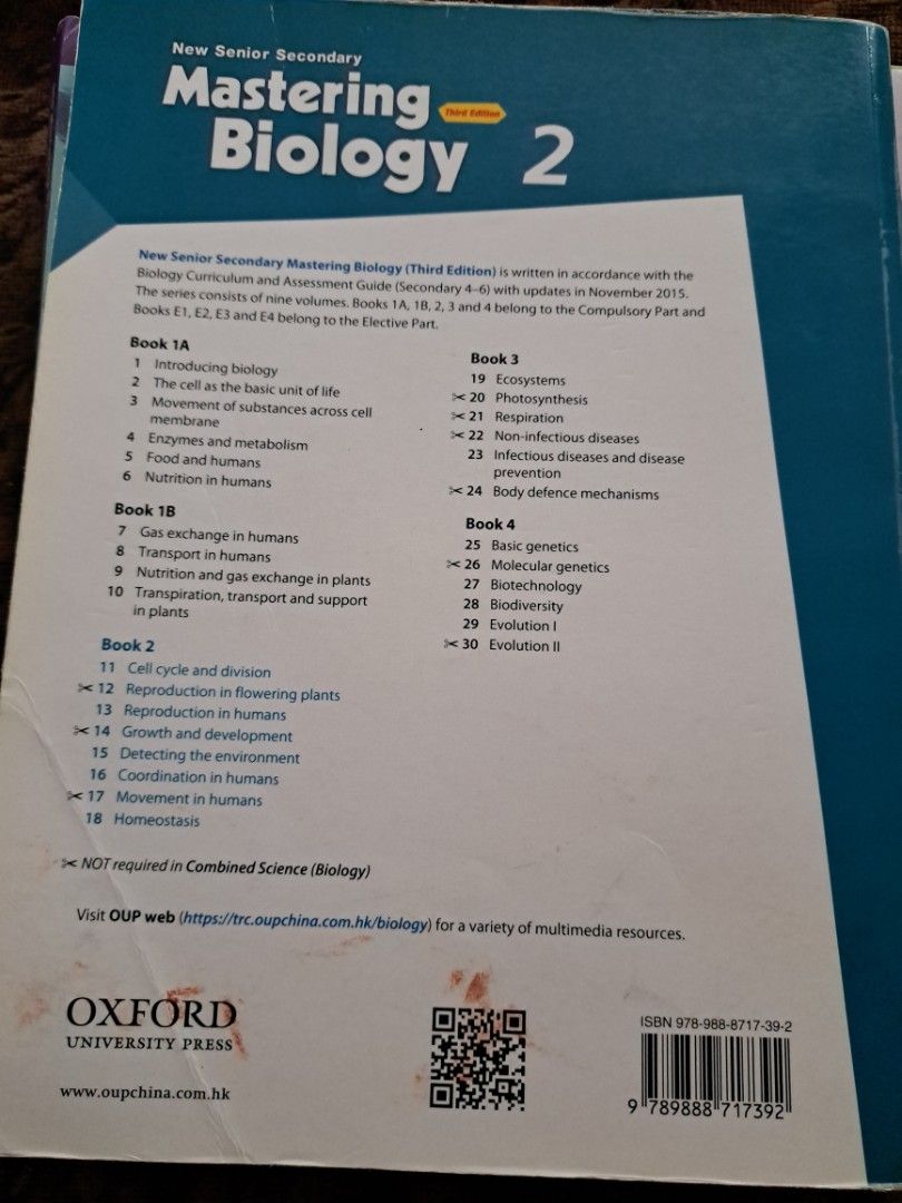 Mastering biology 3rd edition, 興趣及遊戲, 書本 & 文具, 教科書 - Carousell