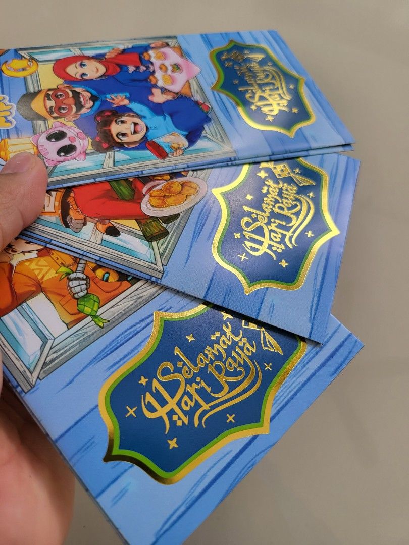 Monsta studio / BoBoiBoy / Mechamato / papa pipi 2025 Sampul Duit Raya ...