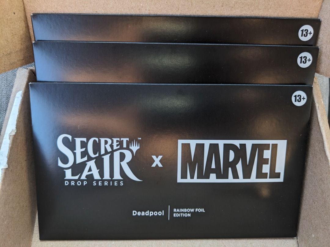 MTG Magic the Gathering: Secret Lair x Marvel's Deadpool (Foil Edition ...