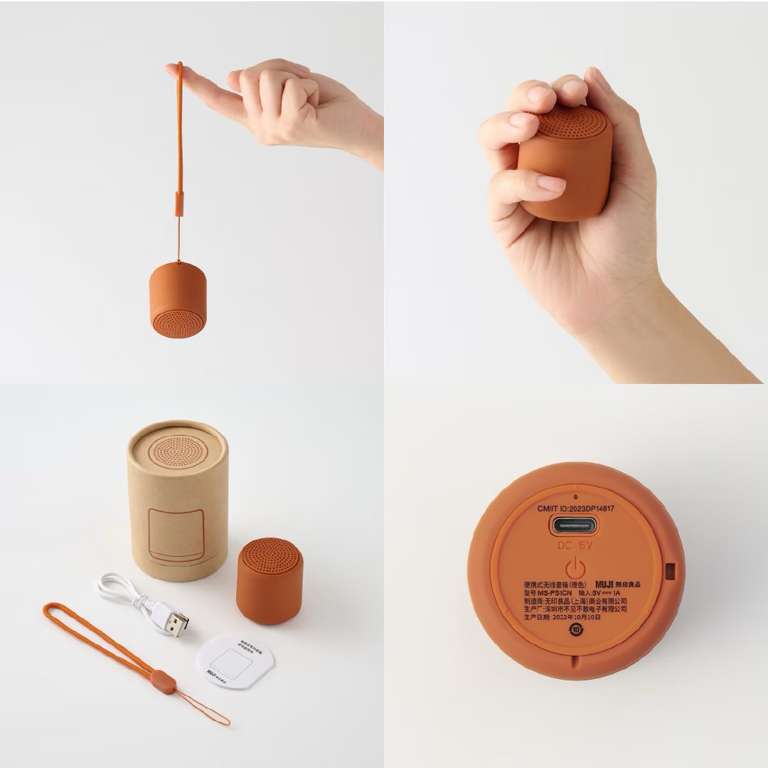 Muji mini speaker, Audio, Soundbars, Speakers & Amplifiers on Carousell