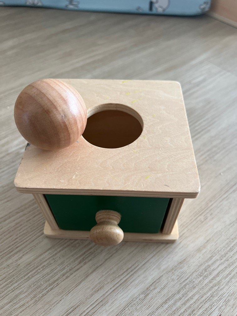 Object permanence box, Babies & Kids, Infant Playtime on Carousell