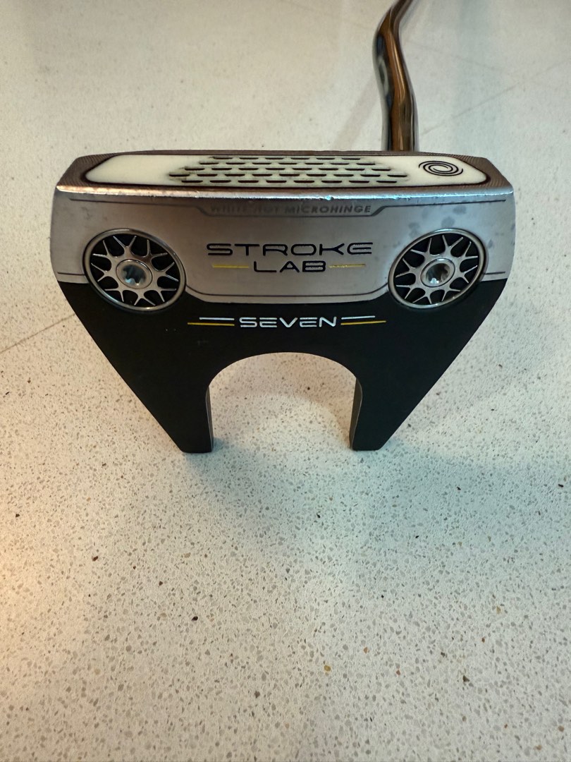 Odyssey Stroke Lab Seven Putter, Sports Equipment, Sports & Games, Golf ...