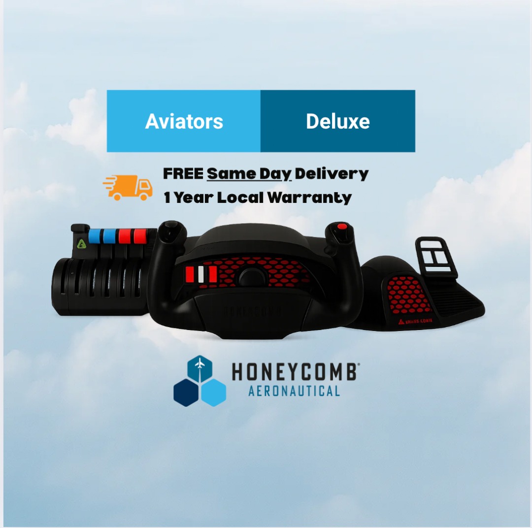 [OFFICIAL] BNIB Honeycomb Flight Simulator Sets - Alpha Yoke + Bravo ...