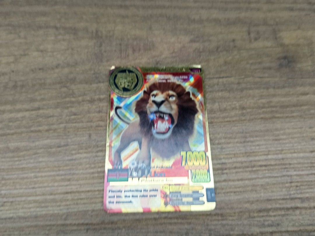 Old Animal Kaiser Card Lion Animal Card, Hobbies & Toys, Toys & Games ...