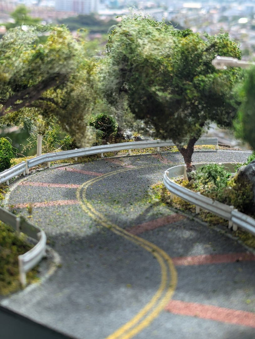 Outdoor Cornering Curve Turn Outdoor Diorama 1/64, Hobbies & Toys, Toys ...