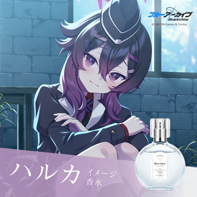 [PO till 15 May 2025] Blue Archive Haruka perfume acrylic panel 50ml ...
