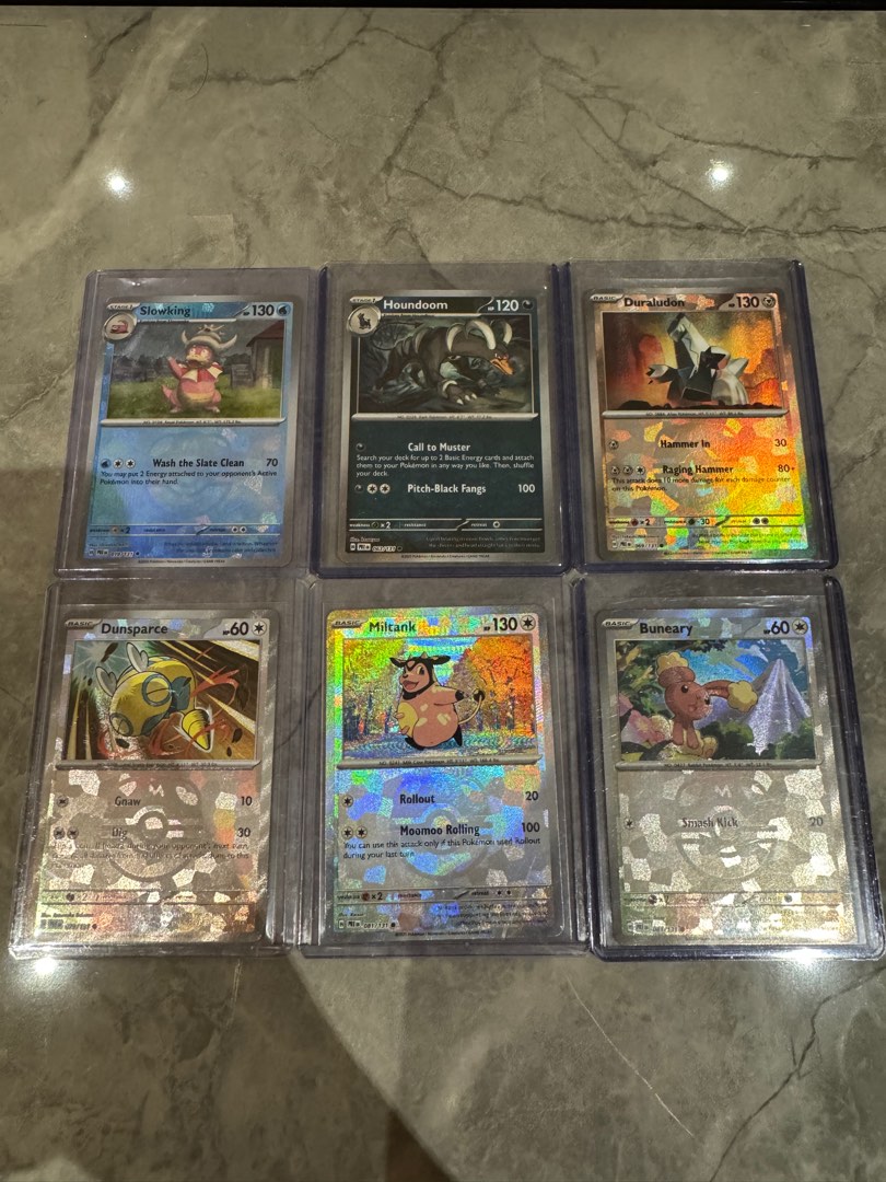 Pokemon Prismatic Evolutions Master Ball, Trainers and Hyper Rare ...