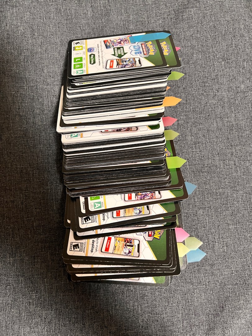 Pokemon TCG Live Code Cards, Hobbies & Toys, Toys & Games on Carousell