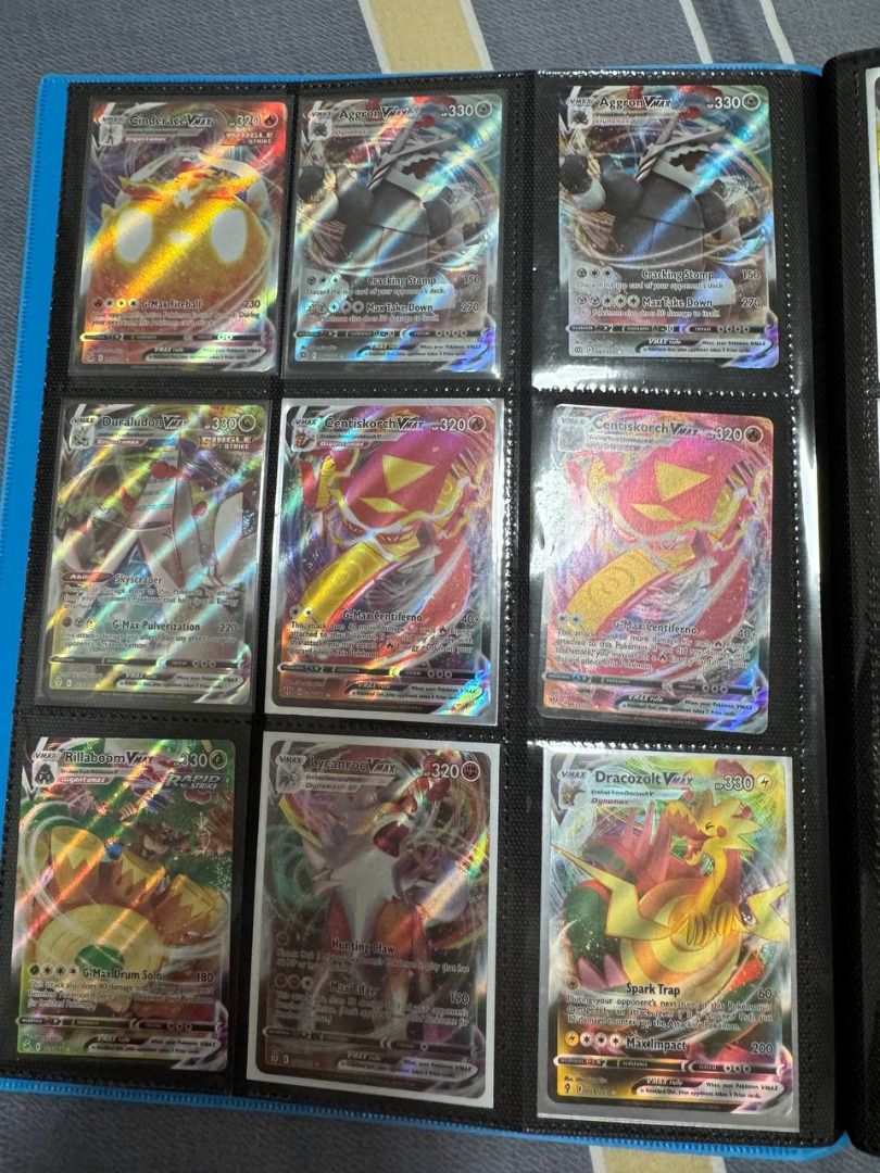 Pokemon TCG SWSH Aggron Vmax Cinderace Vmax Duraludon Vmax Rillaboom ...