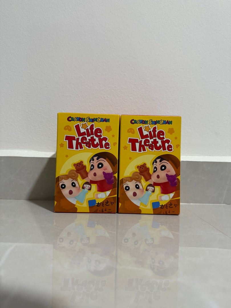Popmart Crayon ShinChan Life Theatre BNIB, Hobbies & Toys, Toys & Games ...