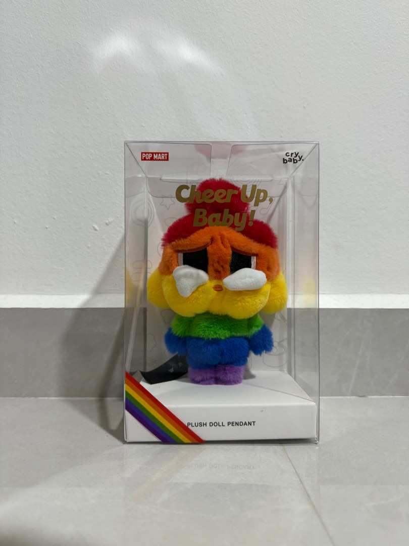 Popmart Crybaby Cheerup Rainbow Pendent BNIB, Hobbies & Toys, Toys ...