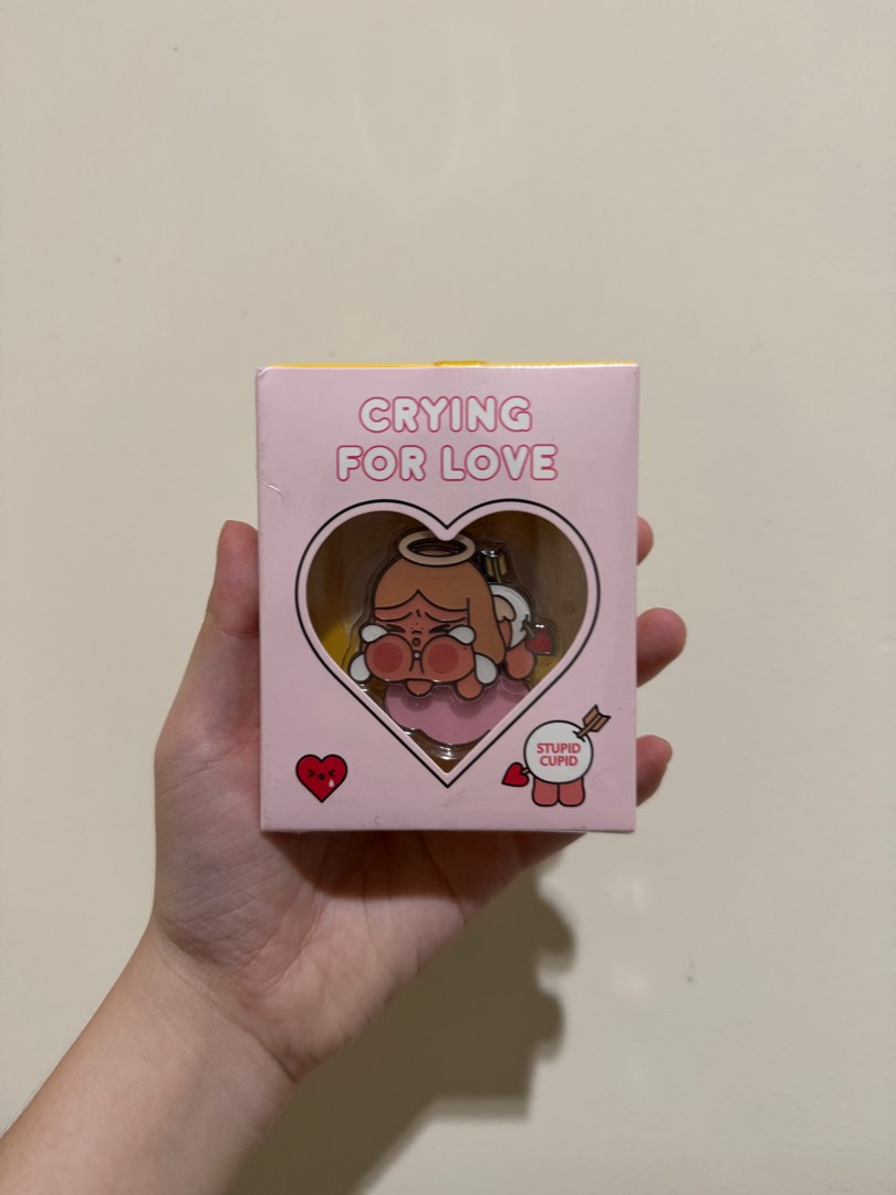 Popmart Crybaby Crying For Love Pin (Stupid Cupid), Toys & Collectibles ...