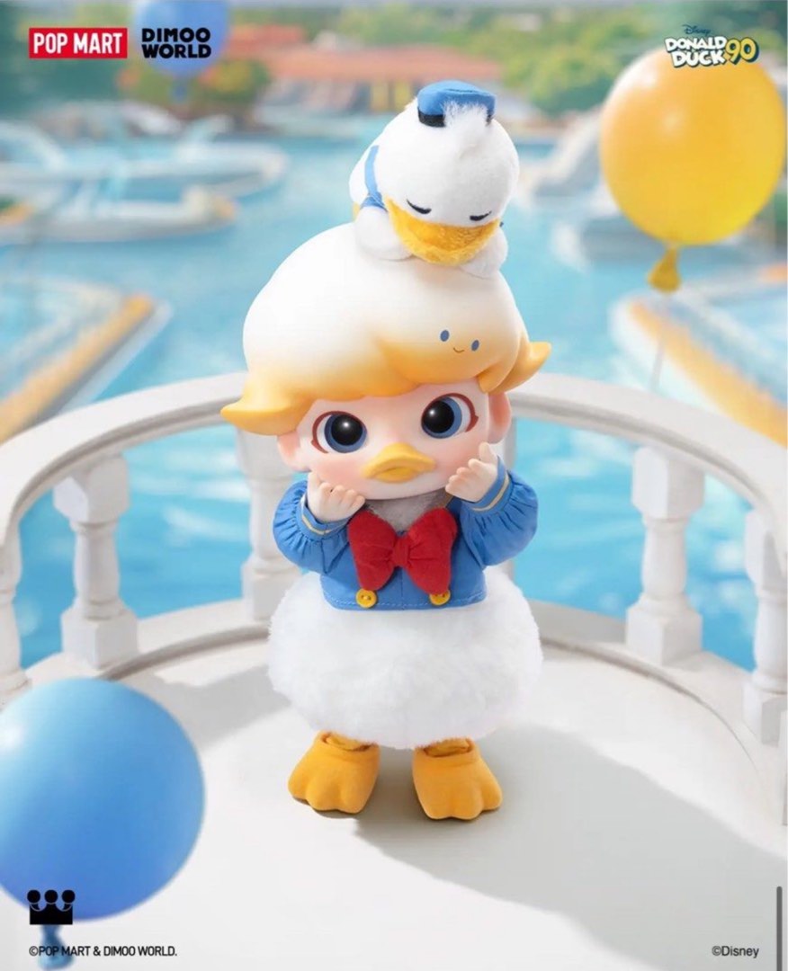 Popmart Dimoo Donald Duck, Hobbies & Toys, Memorabilia & Collectibles ...