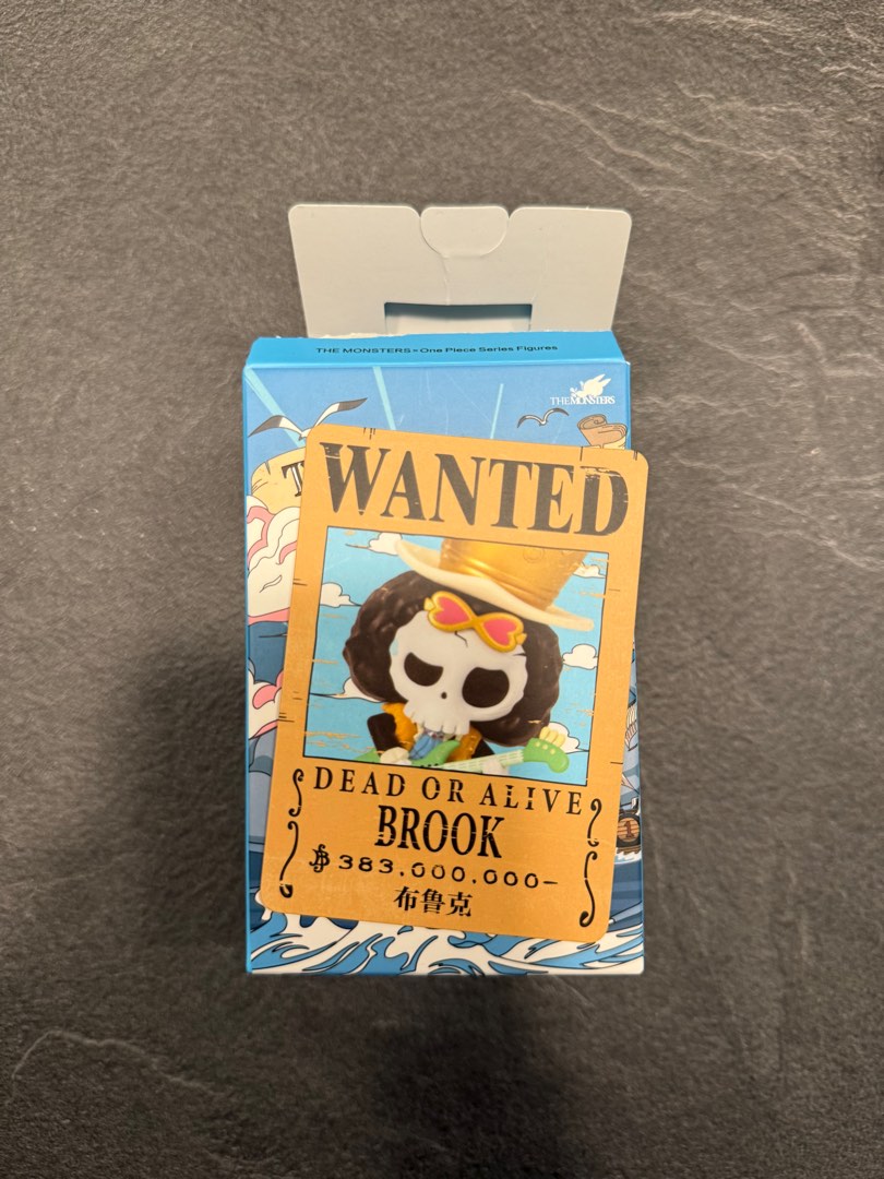 Popmart Labubu x One Piece (Brook), Hobbies & Toys, Toys & Games on ...