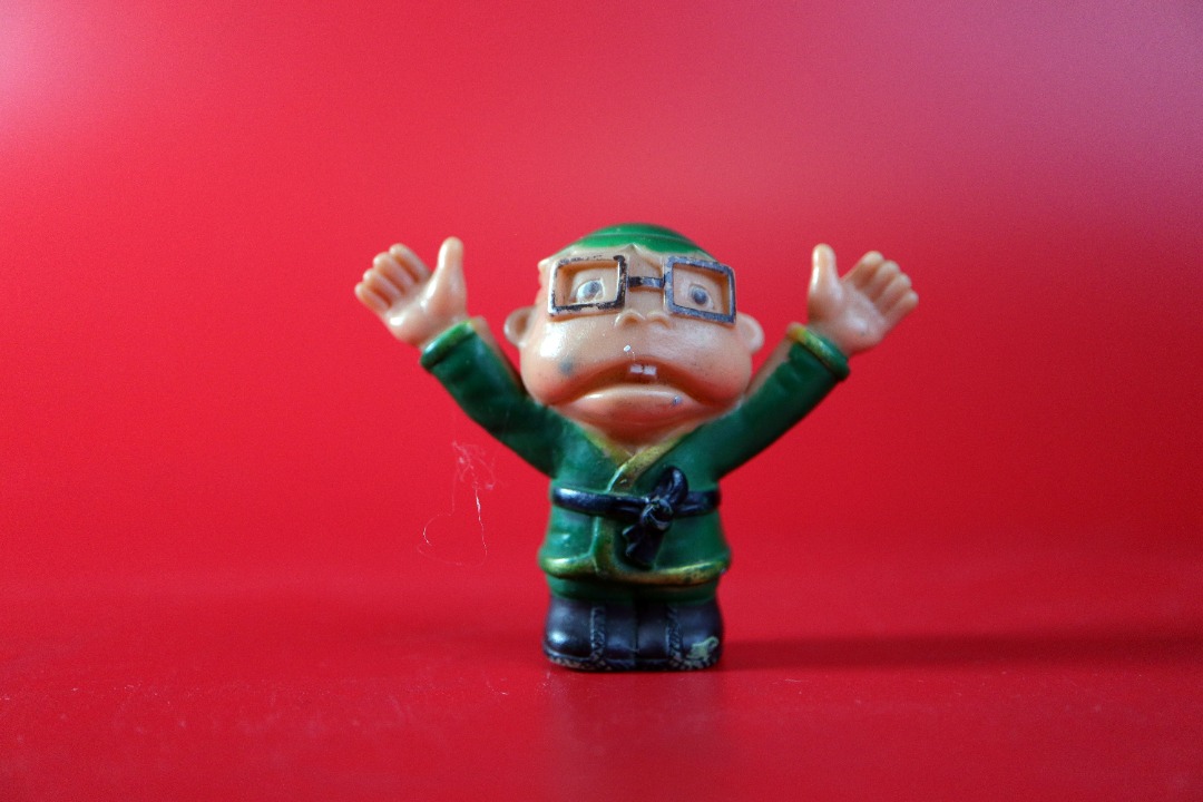 Popy Nakamoto Construction Zadlifters Fly Son Goku Finger Puppet ...