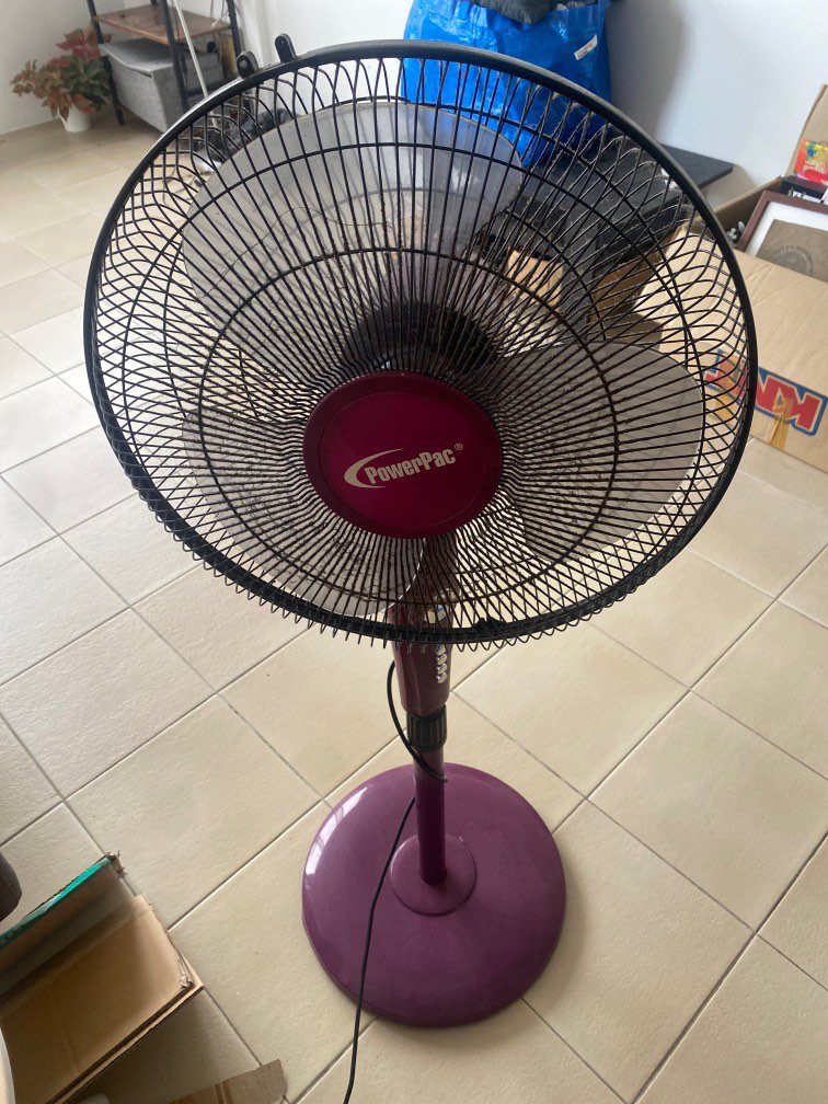 PowerPac Floor Stand Fan, Furniture & Home Living, Lighting & Fans ...