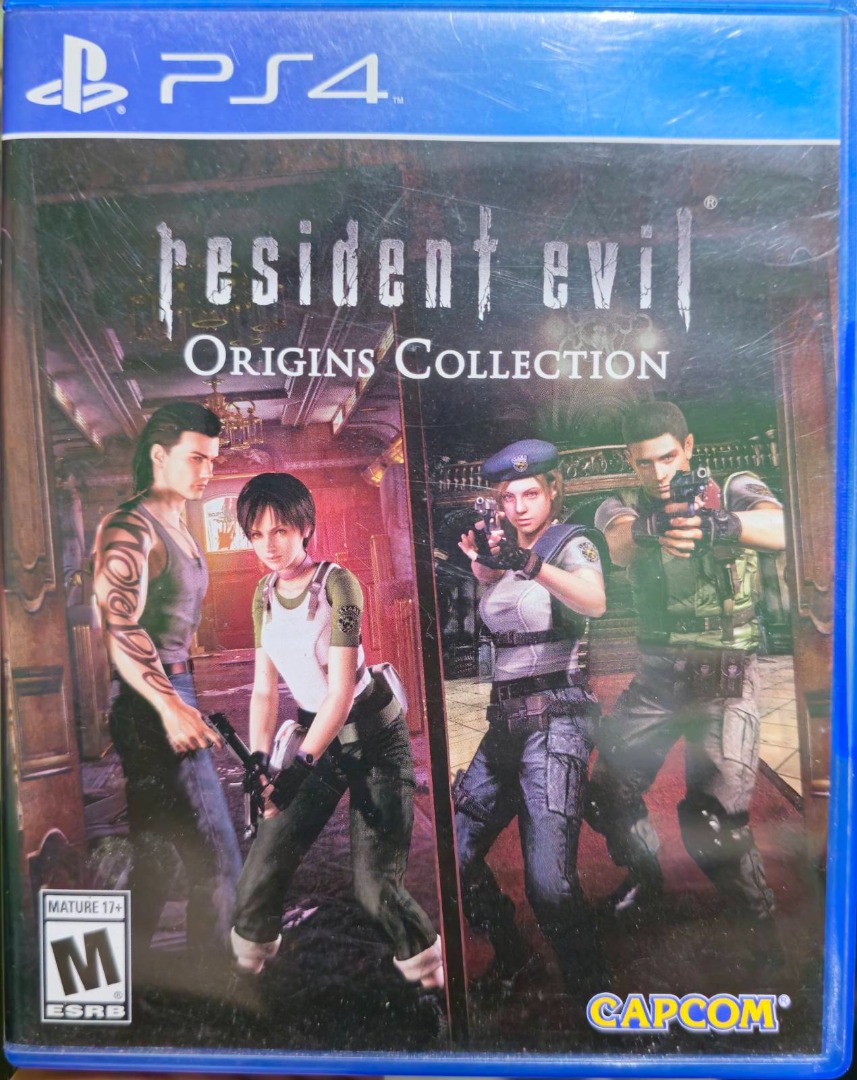 PS4 Resident Evil Origins Collection, Video Gaming, Video Games ...