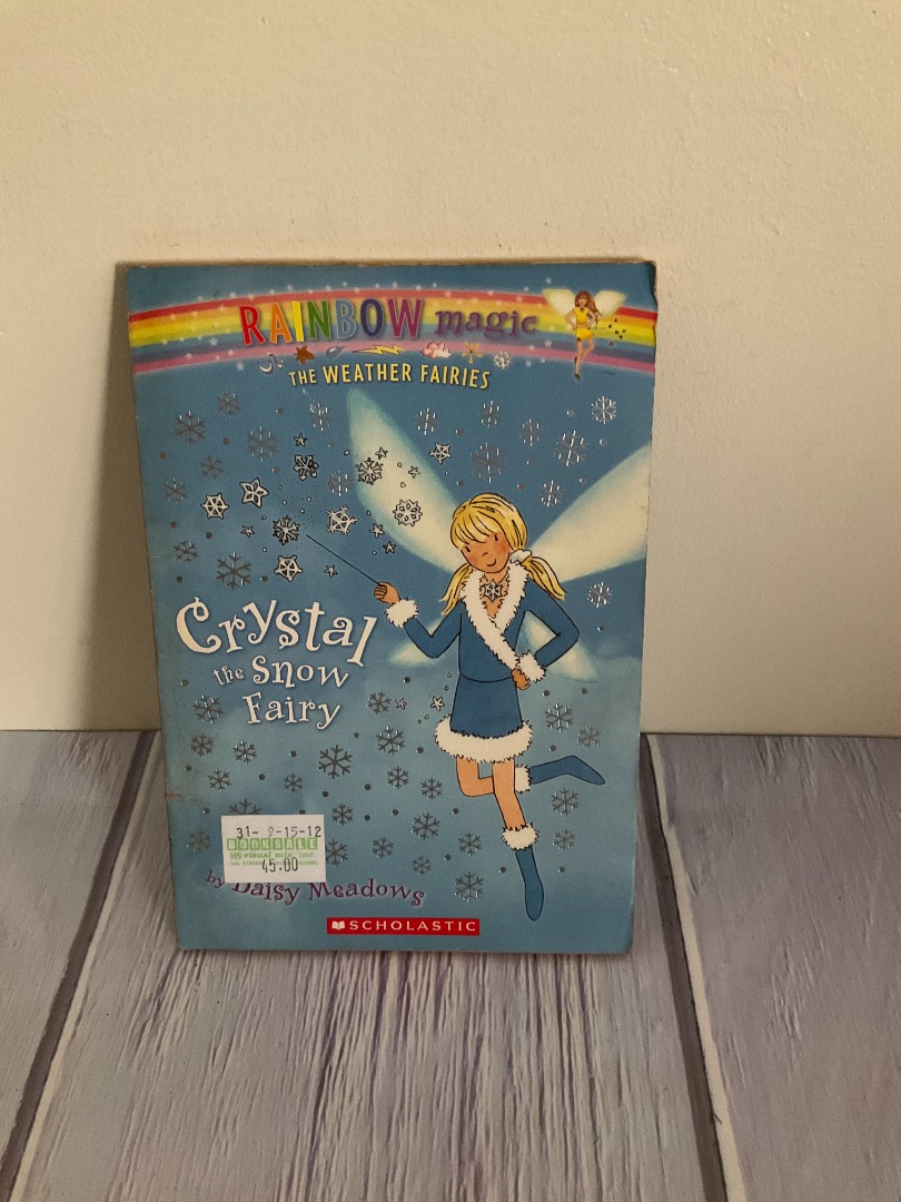 rainbow magic - the weather fairy - crystal the snow fairy / childrens ...