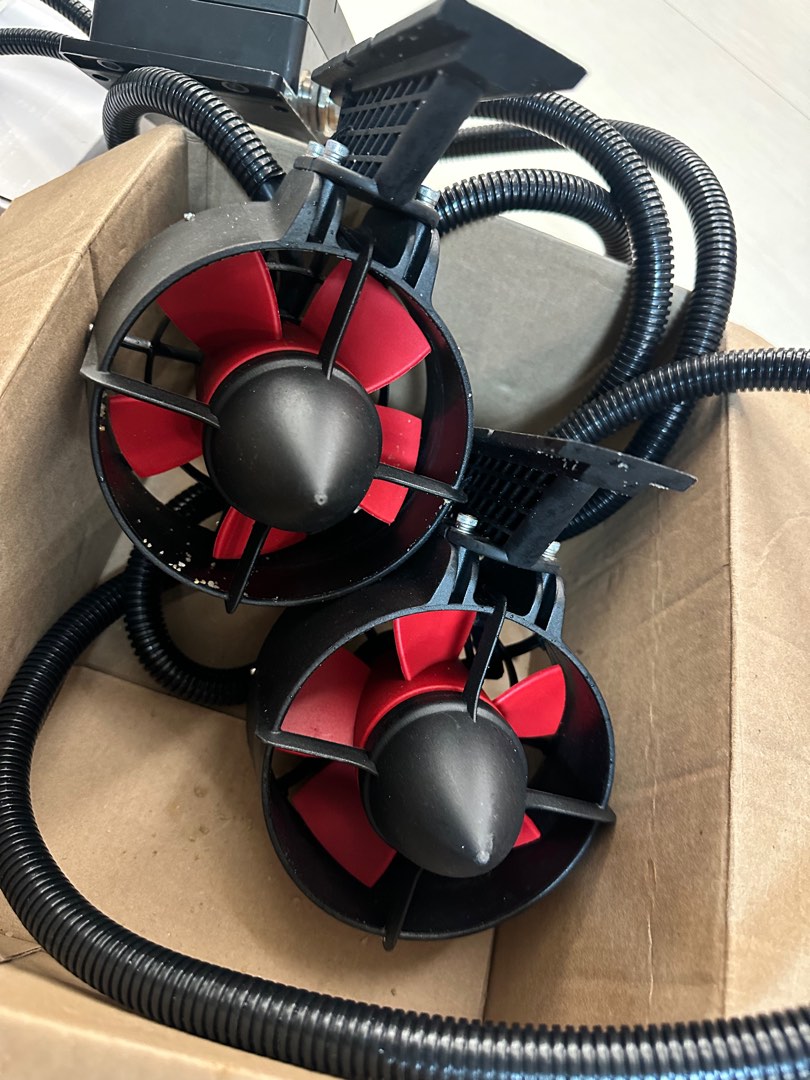 Remote control motor boat thruster. 18kg, 40LB. With 24v battery., Sports Equipment, Fishing on ...