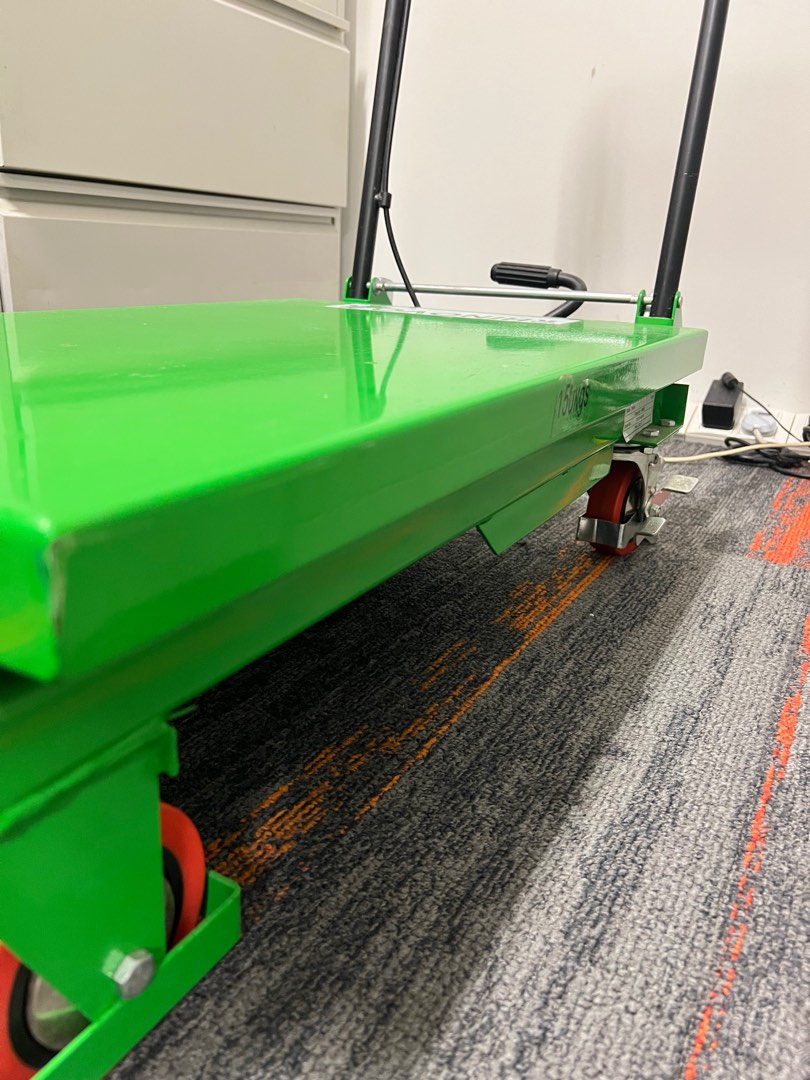 (Rhinovo) Manual Hydraulic table truck, Furniture & Home Living, Home ...