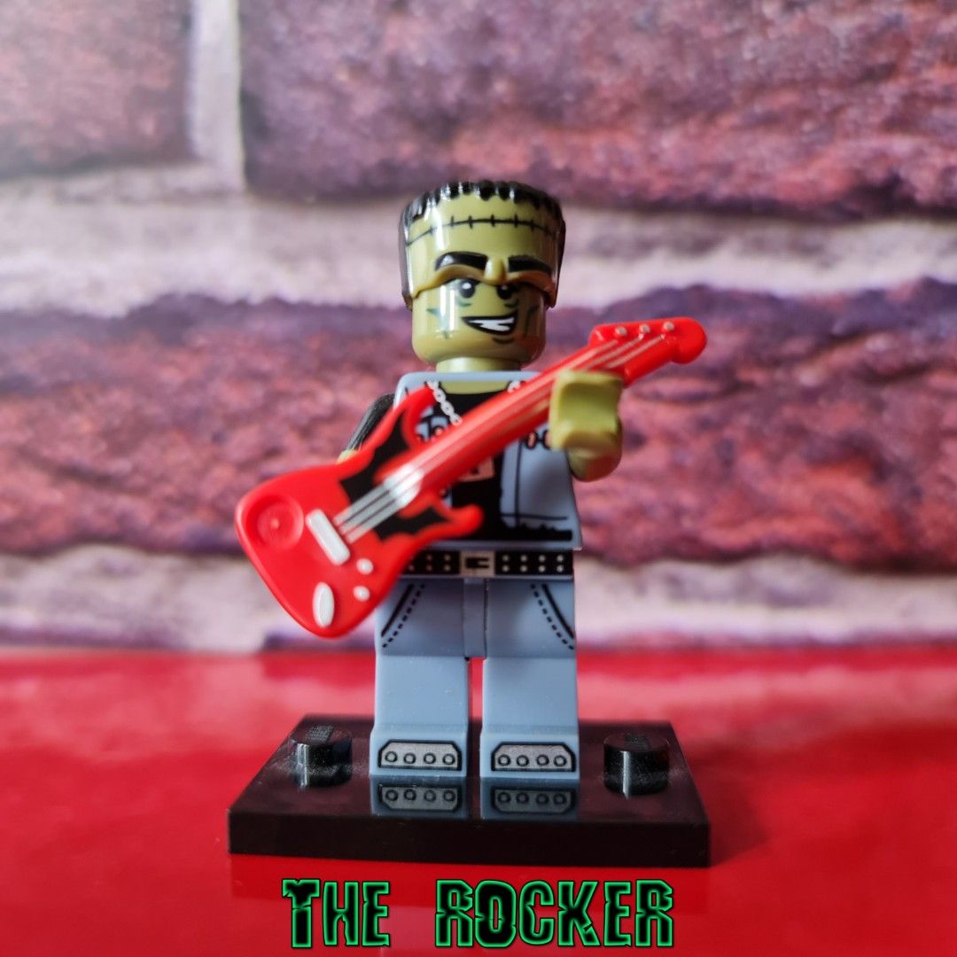 LEGO MINIFIGURES Series 14 MONSTERS - Scientist & Rocker | Collectible ...