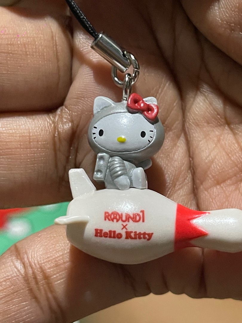 round 1 x hello kitty charms, Hobbies & Toys, Toys & Games on Carousell