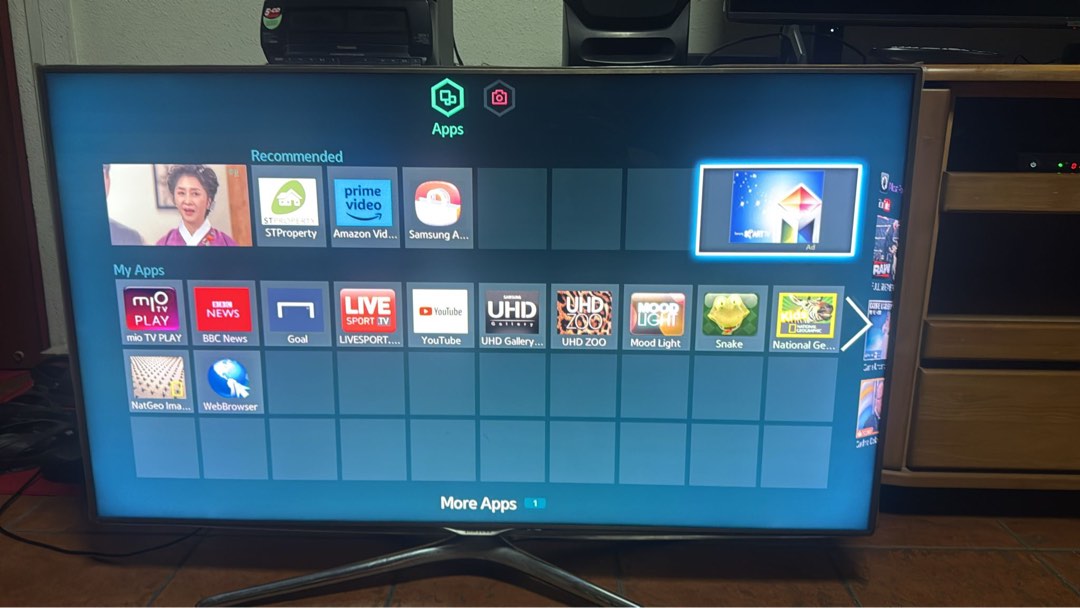 Samsung Smart TV 46 inches Model UA46F7100Ak, TV & Home Appliances, TV ...