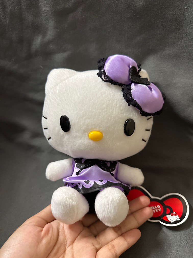 Sanrio Eikoh Hello Kitty Black Purple Heart Lolita Goth Dress 2011, Hobbies & Toys, Toys & Games ...