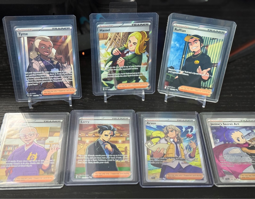 Set of Full Art Trainers, Hobbies & Toys, Toys & Games on Carousell