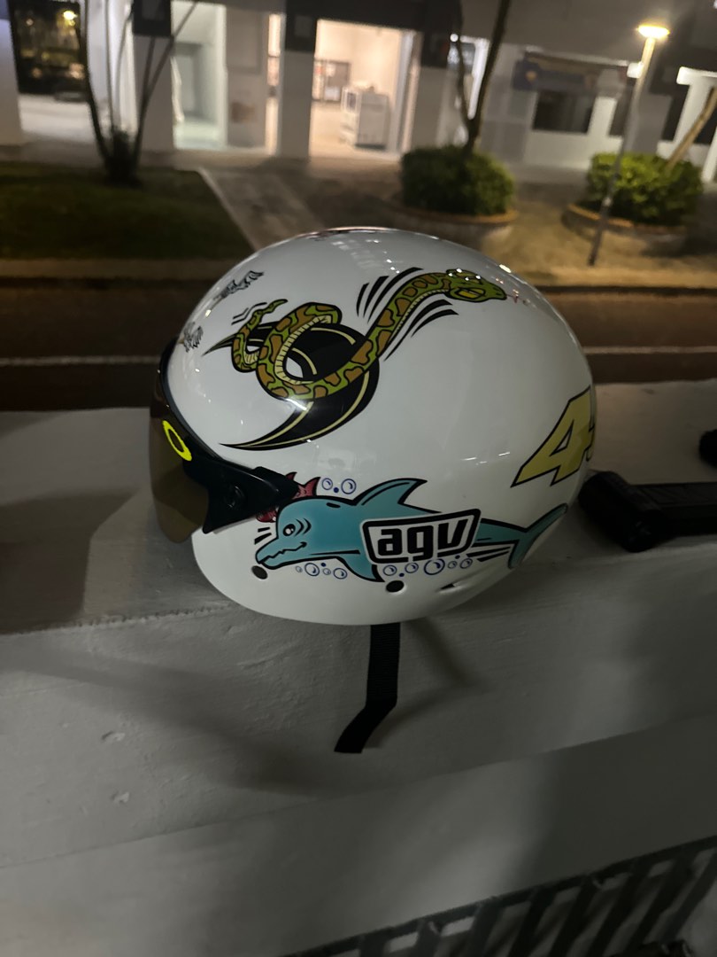 SGV Rider Bali Zoo (NOT AGV), Motorcycles, Motorcycle Apparel on Carousell