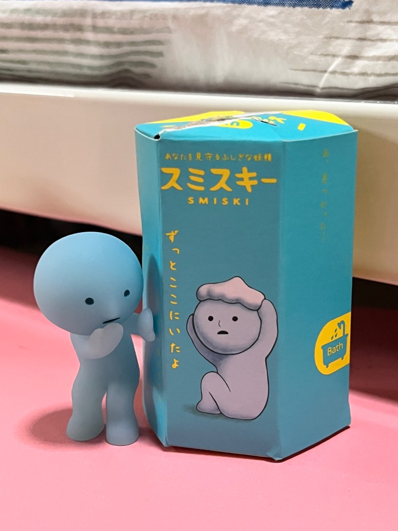 Smiski Blue Bath Series Peekaboo Smiski, Hobbies & Toys, Memorabilia ...