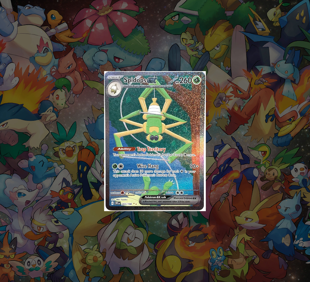 [Spidops ex] Pokemon TCG English Scarlet Violet IR Cards, Hobbies ...