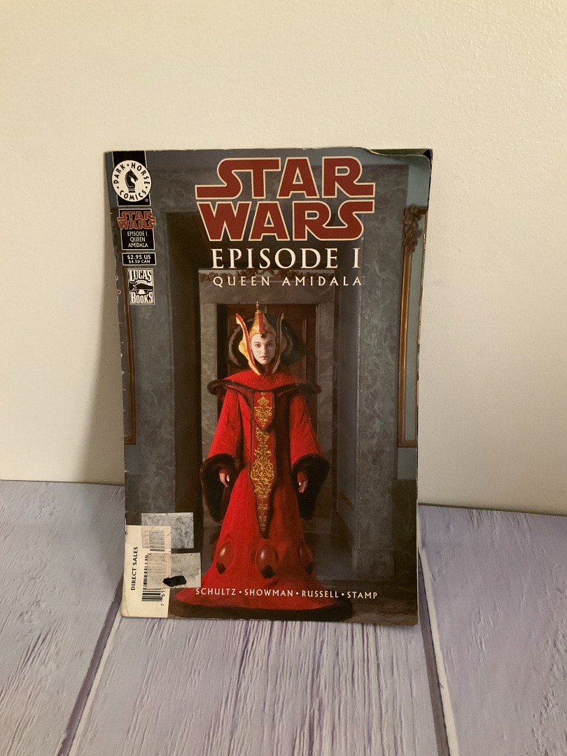 star wars episode 1, queen amidala / comics illustrated graphic novel ...