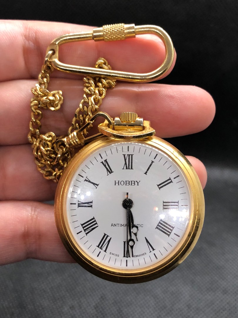 Swiss Hobby Automatic Pocket Vintage watch, Men's Fashion, Watches & Accessories, Watches on ...