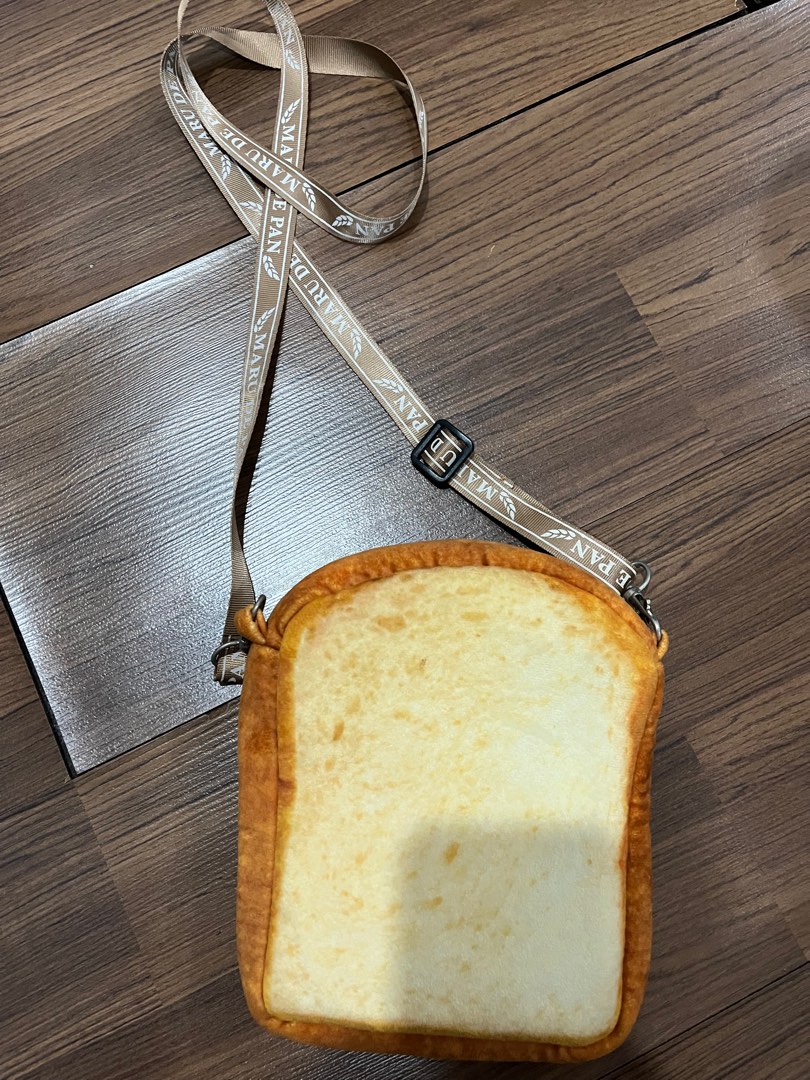 Toast bread sling bag, Women's Fashion, Bags & Wallets, Cross-body Bags ...