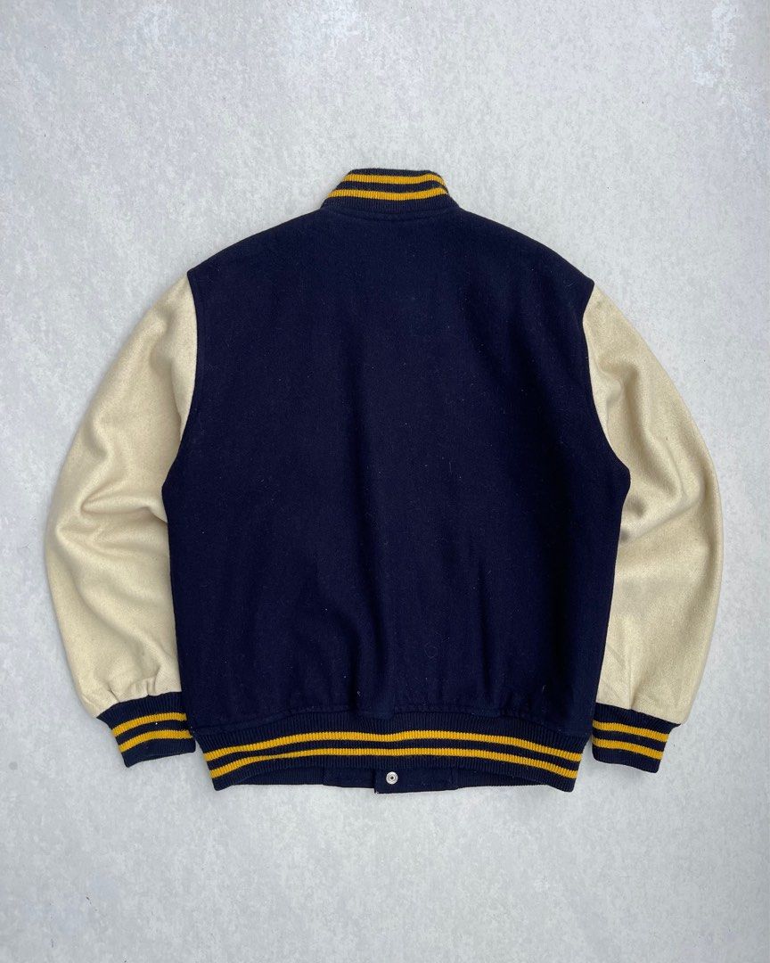 🔥Vintage USAC American Campus Varsity Jacket, Men's Fashion, Coats ...