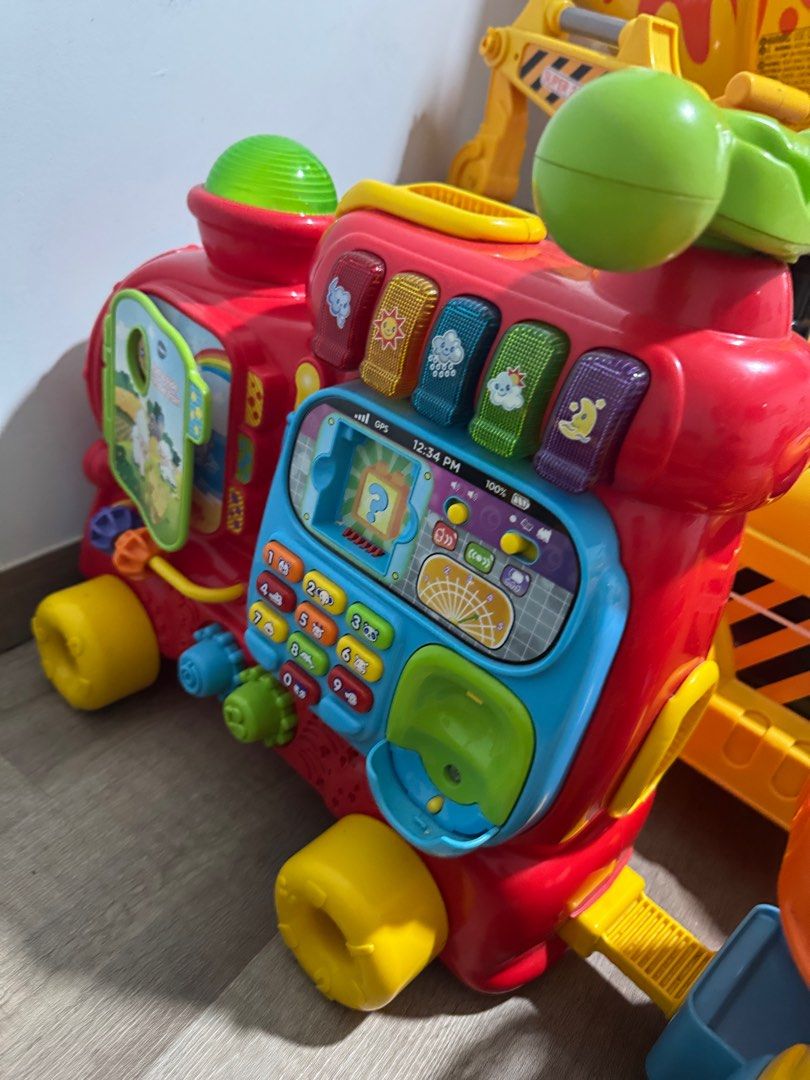 VTech Alphabet Train, Babies & Kids, Infant Playtime on Carousell