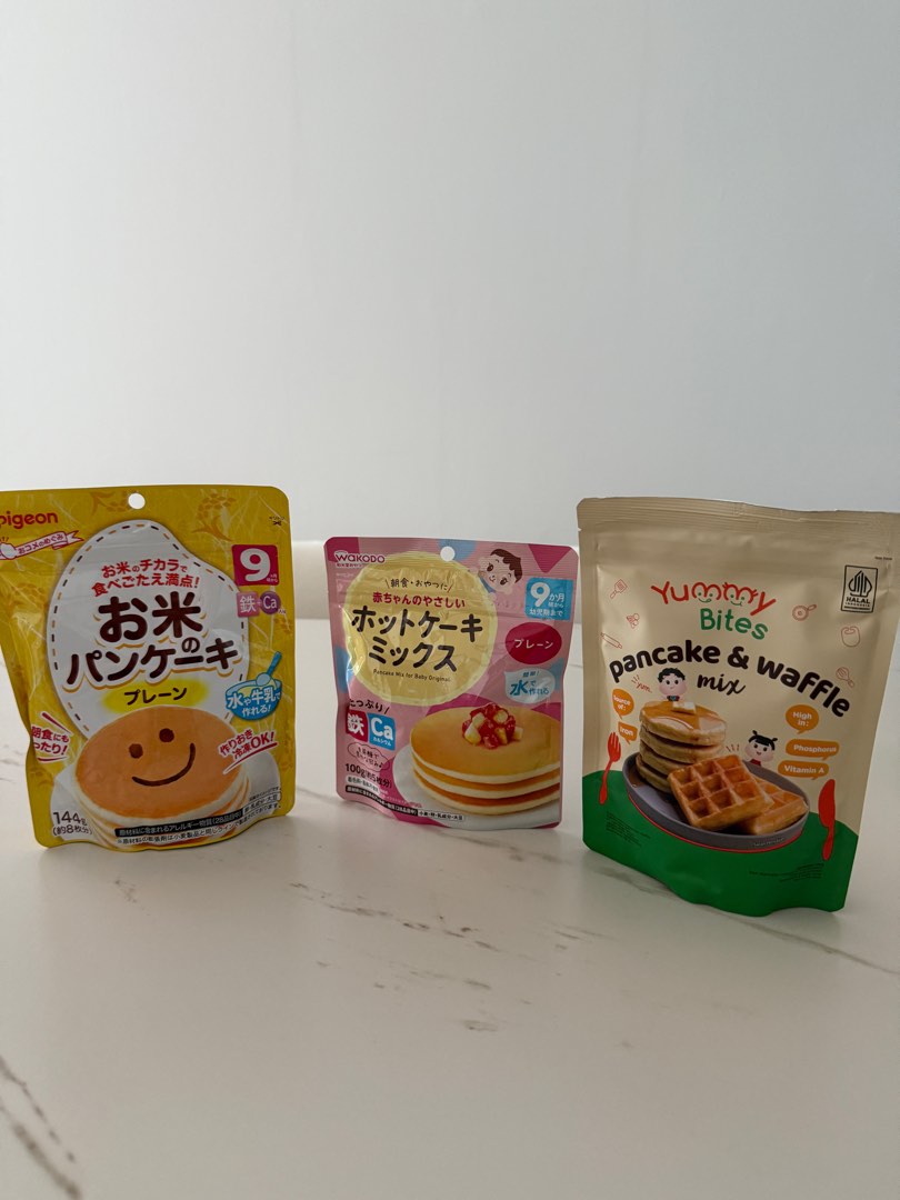 Wakado pigeon yummy bites pancake mix baby food, Babies & Kids, Nursing ...