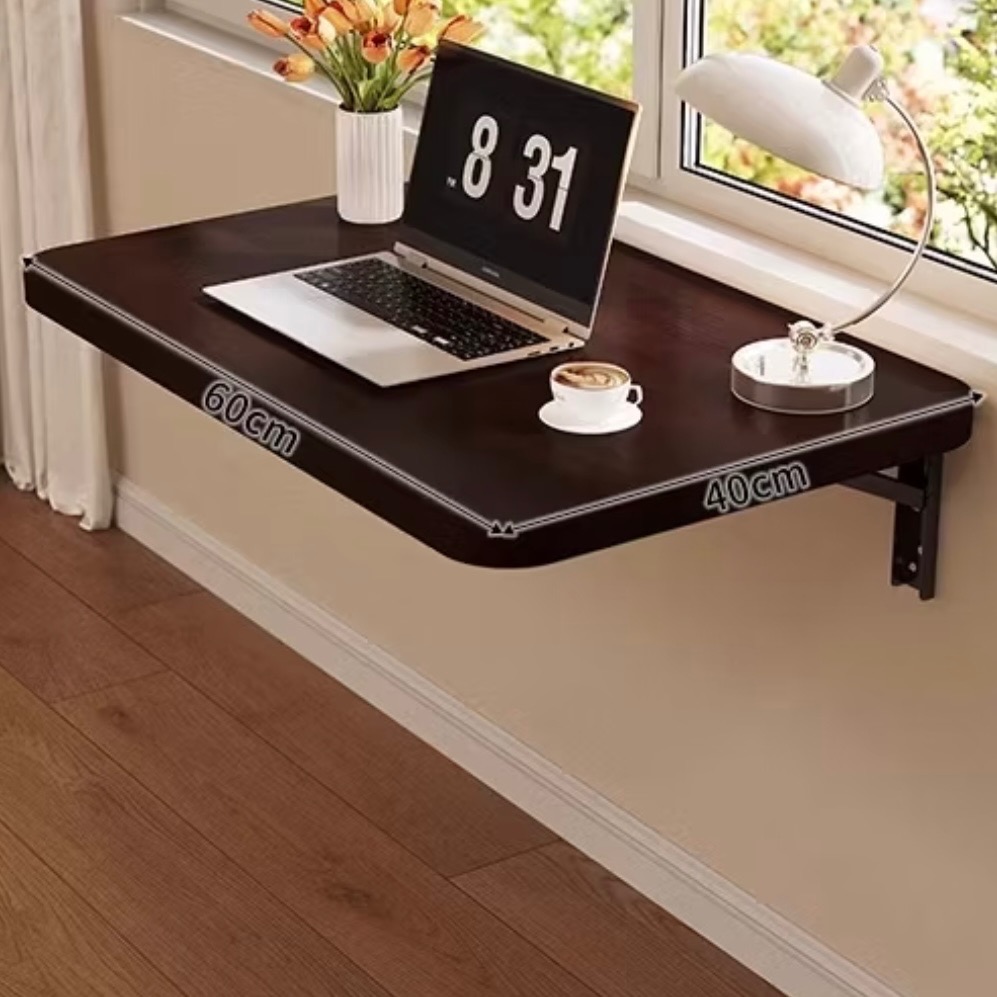 Wall Mounted Folding Laptop Desk | Foldable Floating Study Table ...