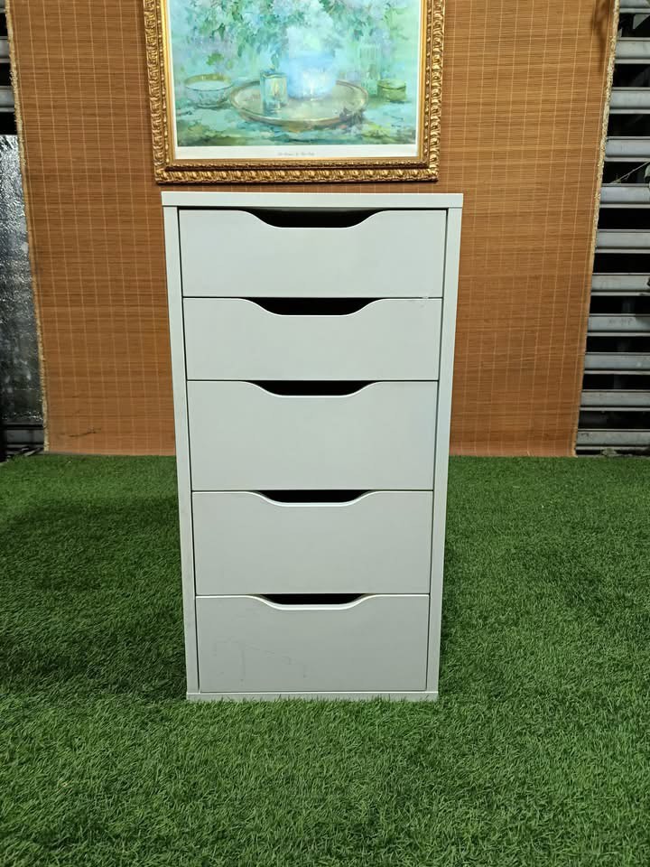 White side Drawer/Files Drawer Solid Wood,Railings For Easy Open &Close ...