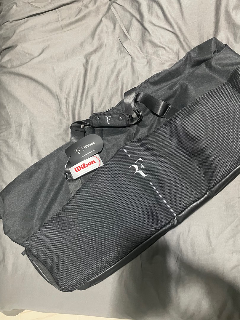 Wilson RF Practice Duffle Racquet 6 Pack Bag, Sports Equipment, Sports ...