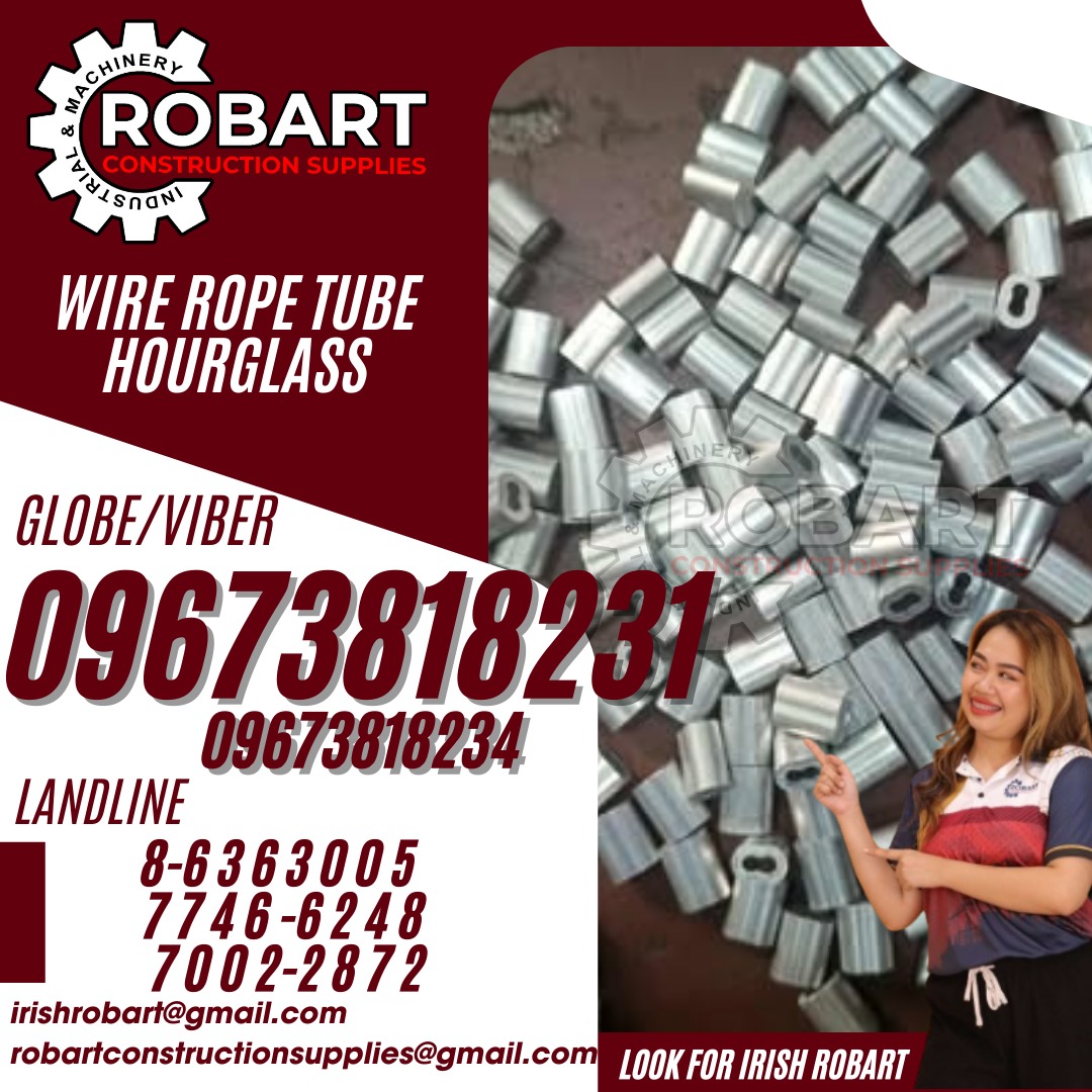 Wire rope tube hourglass, Commercial & Industrial, Construction Tools ...