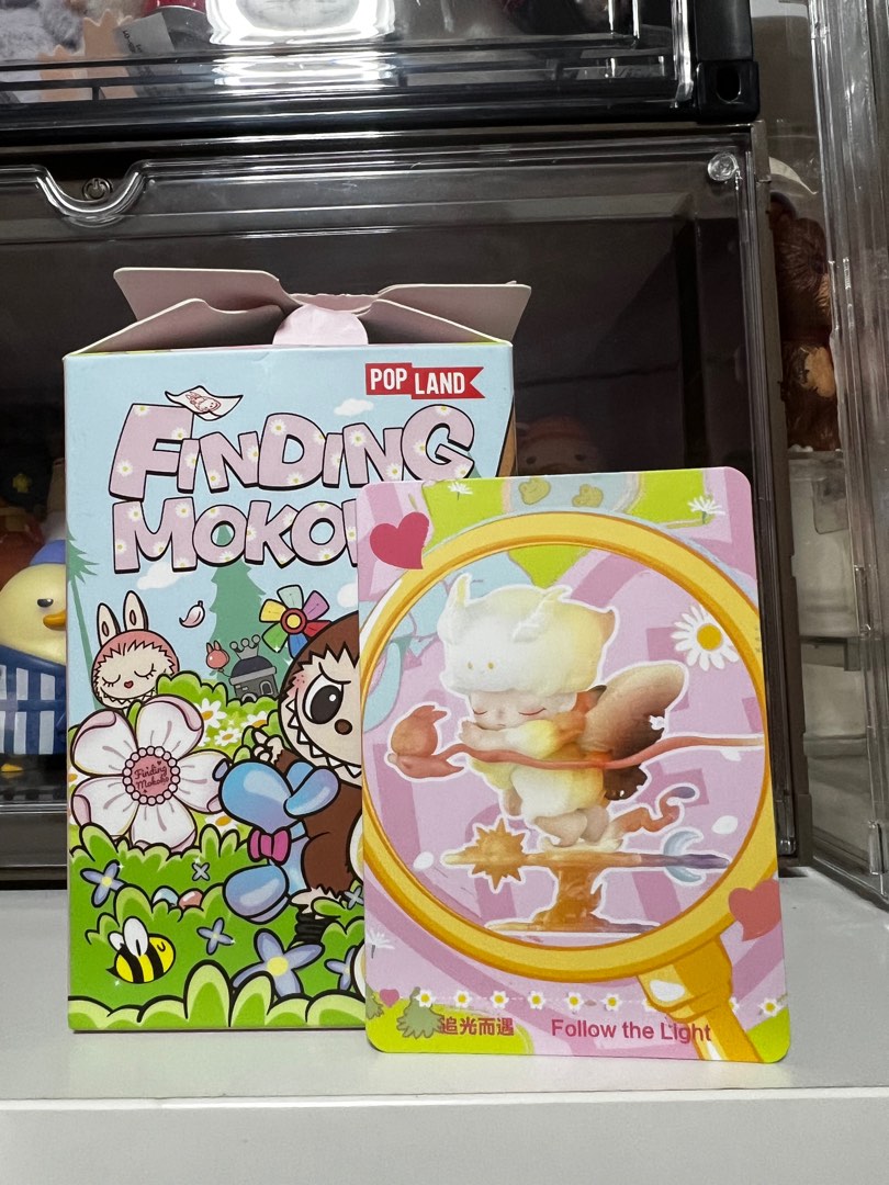 [WTS] BNIF Popmart Finding Mokoko - Follow the Light Dimoo, Hobbies ...