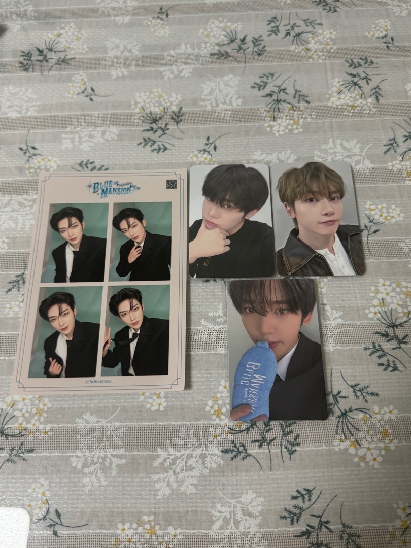 WTS ZB1 BLUE MANSION ZEROSE ZONE 70K BENEFIT PC, Hobbies & Toys ...