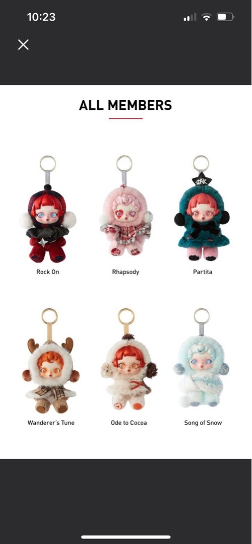 WTT POPMART SKULLPANDA - Winter Symphony series, Hobbies & Toys, Toys ...