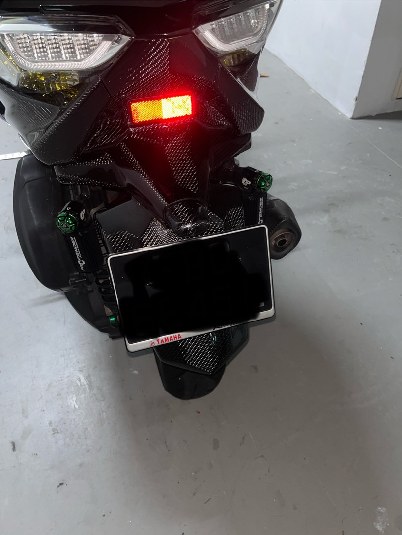 Xmax V1 carbon twill, Motorcycles, Motorcycle Accessories on Carousell